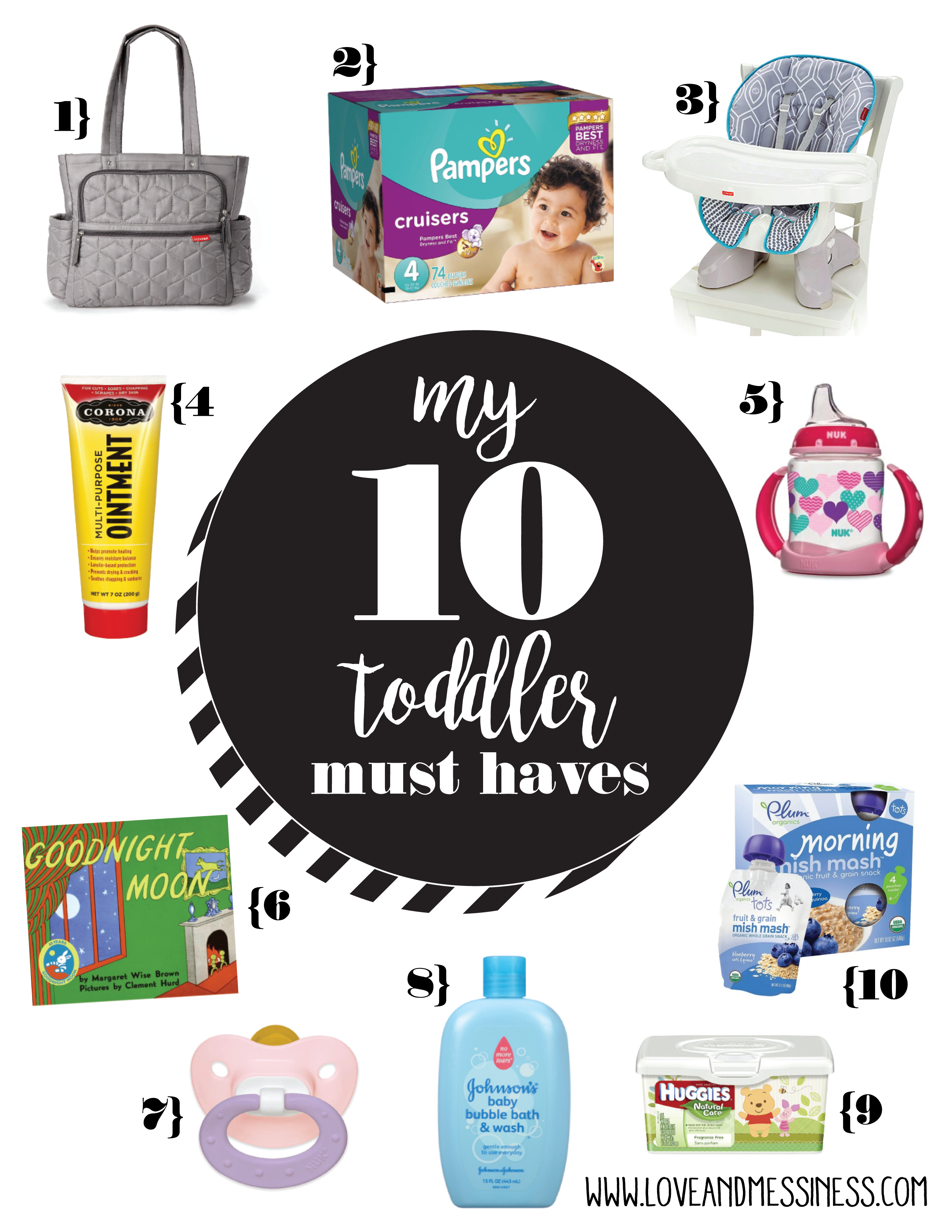 My Top 10 Toddler Must Haves! - Love & Messiness