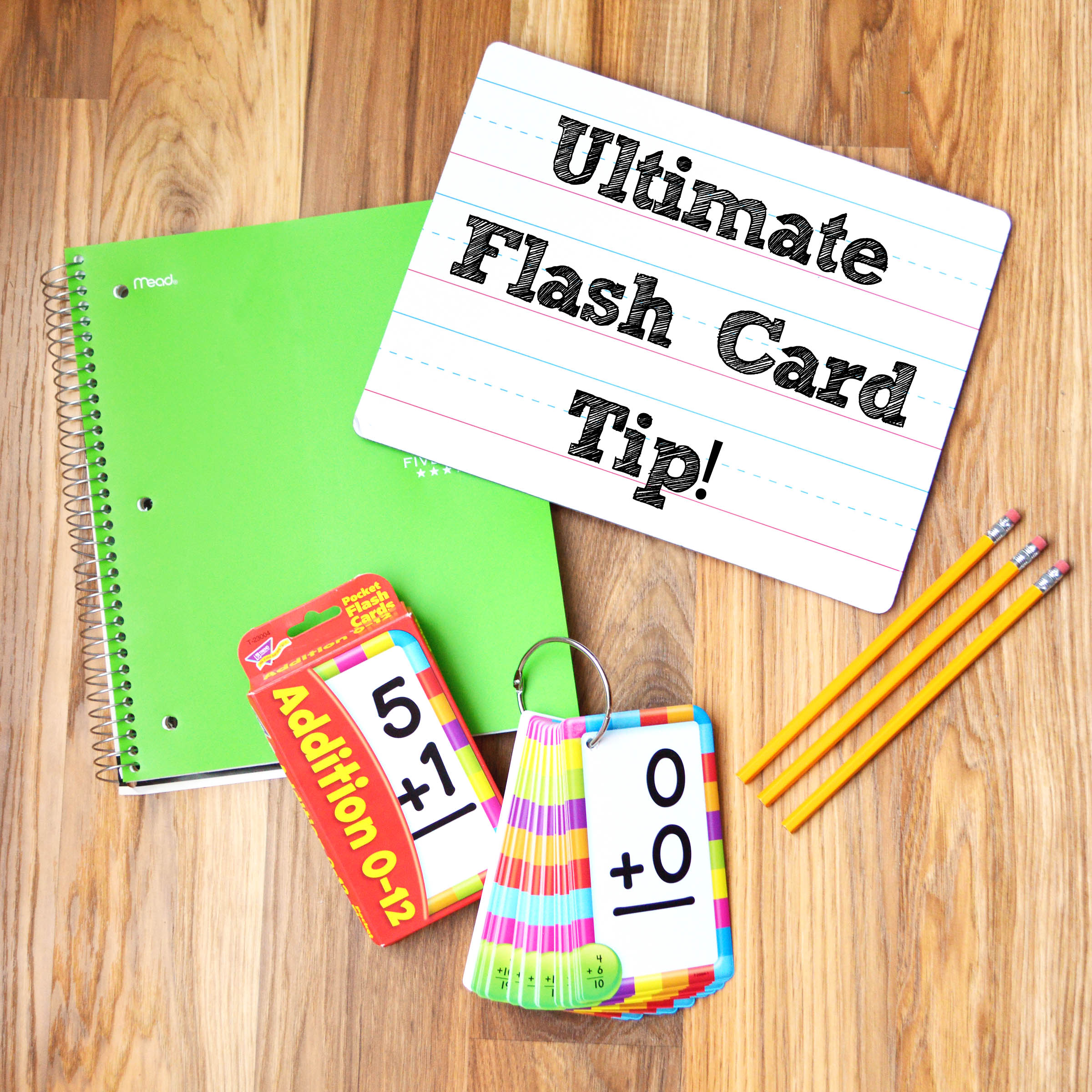 The Ultimate Flash Card Tip! - Love & Messiness